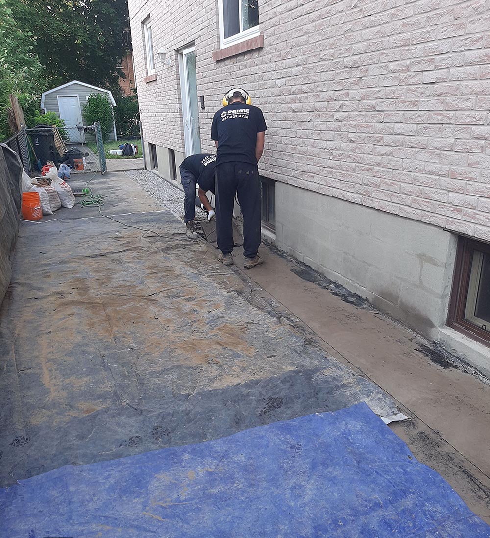 Our Work – External Waterproofing – Prime Waterproofing